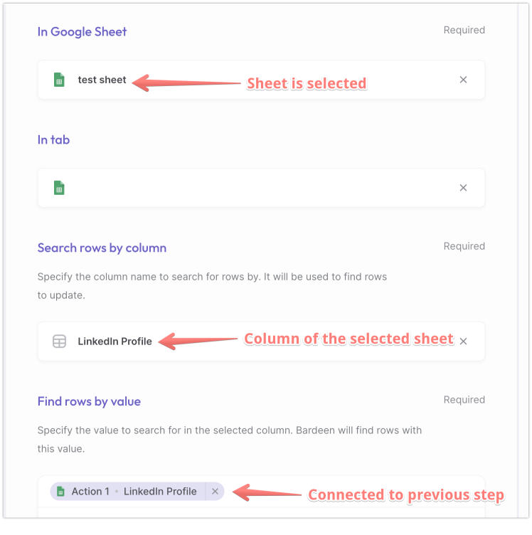 How to Integrate Google Sheets with Playbooks – Bardeen Support